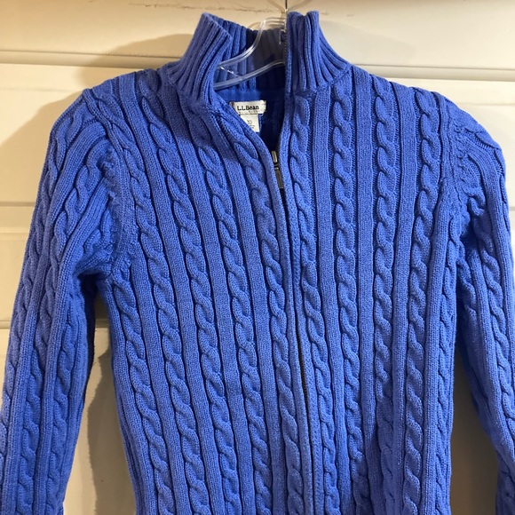 L.L. Bean | Sweaters | Blue Knit Ll Bean Sweater | Poshmark